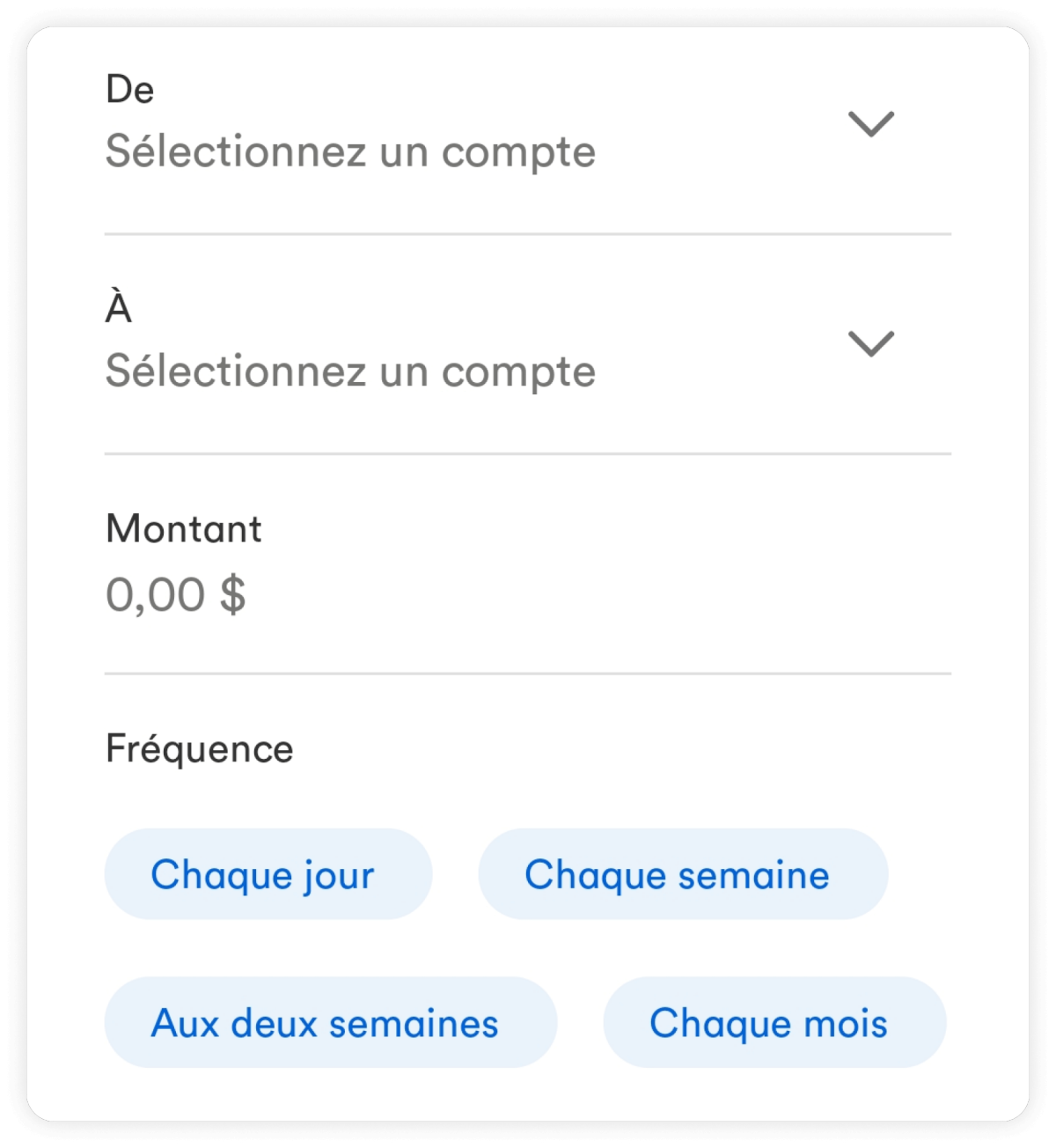 Bienvenue compte cheques | Tangerine