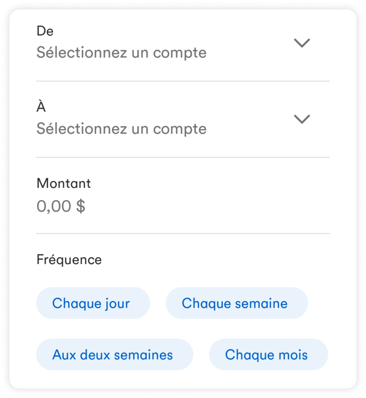 Bienvenue compte cheques | Tangerine